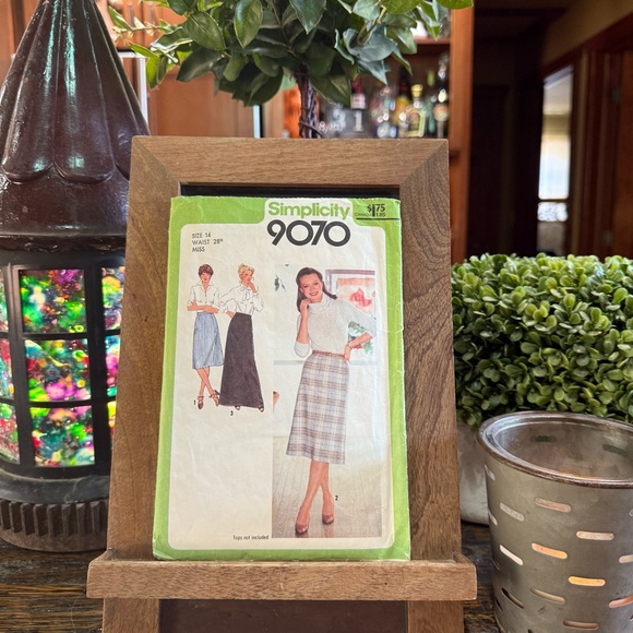 Simplicity | Other | Simplicity 970 Sewing Pattern Womens Pencil Skirt ...